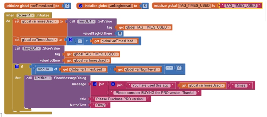Adding Nag-Screen for your apps | Hossein Amerkashi's Blog